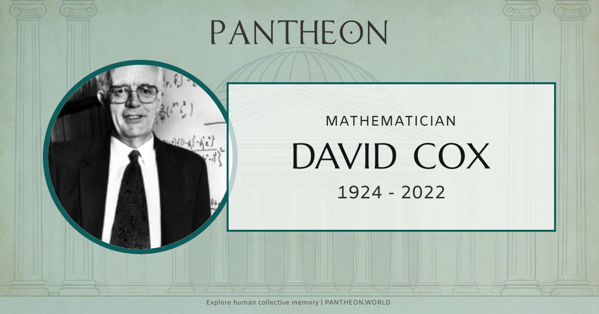 David Cox Biography | Pantheon