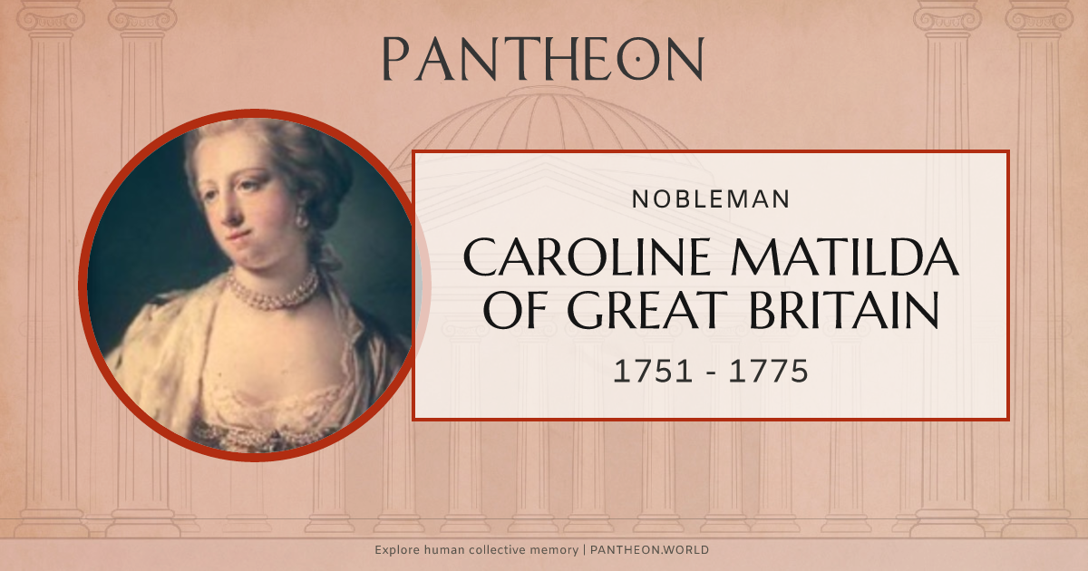 Caroline Matilda of Great Britain Biography | Pantheon