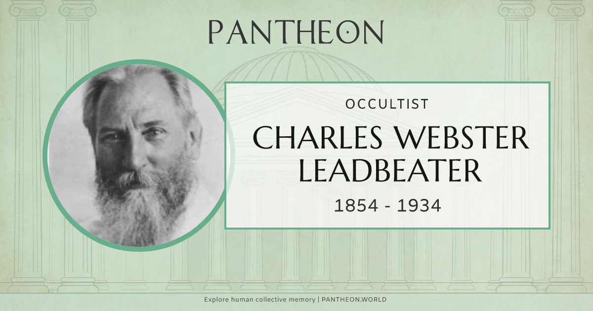 Charles Webster Leadbeater Biography | Pantheon