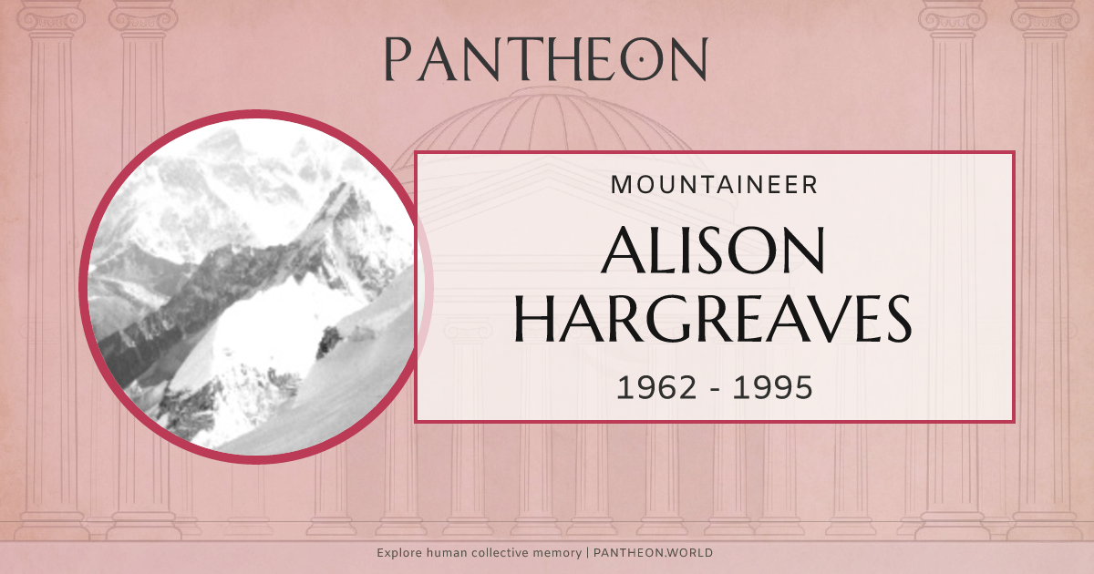 Alison Hargreaves Biography | Pantheon