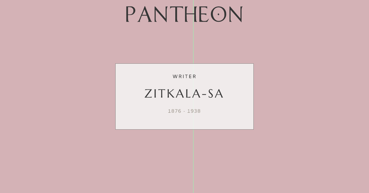 Zitkala-Sa Biography | Pantheon
