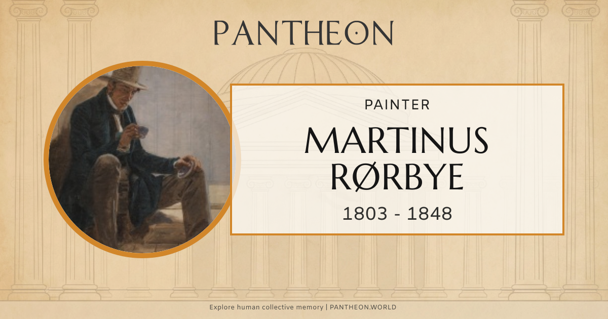 Martinus Rørbye Biography | Pantheon