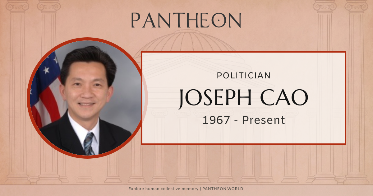 Joseph Cao Biography | Pantheon