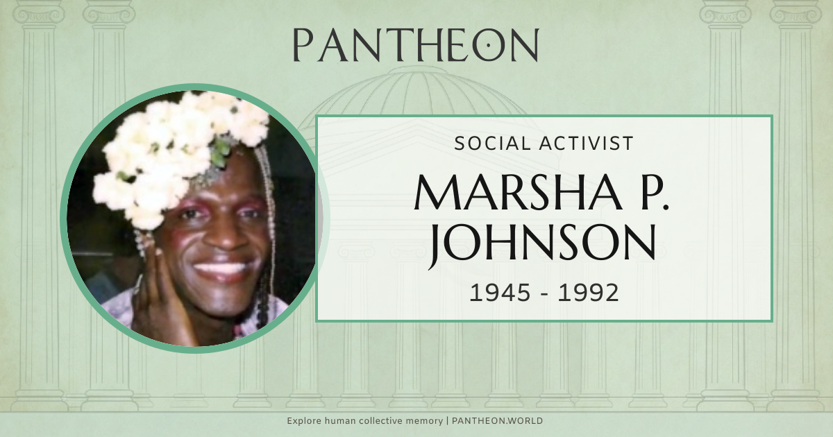 Marsha P. Johnson Biography | Pantheon