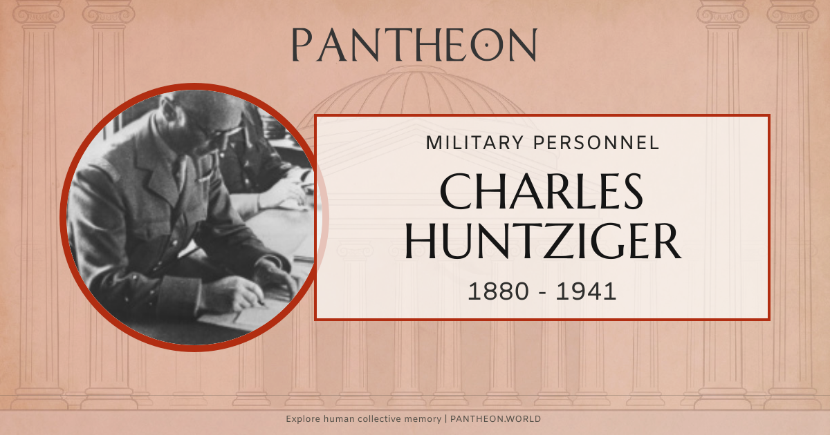 Charles Huntziger Biography | Pantheon