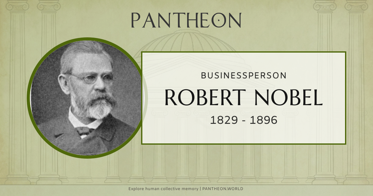 Robert Nobel Biography | Pantheon