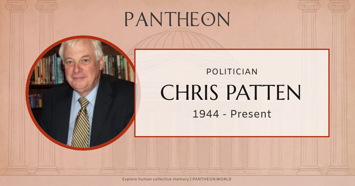 Chris Patten Biography | Pantheon