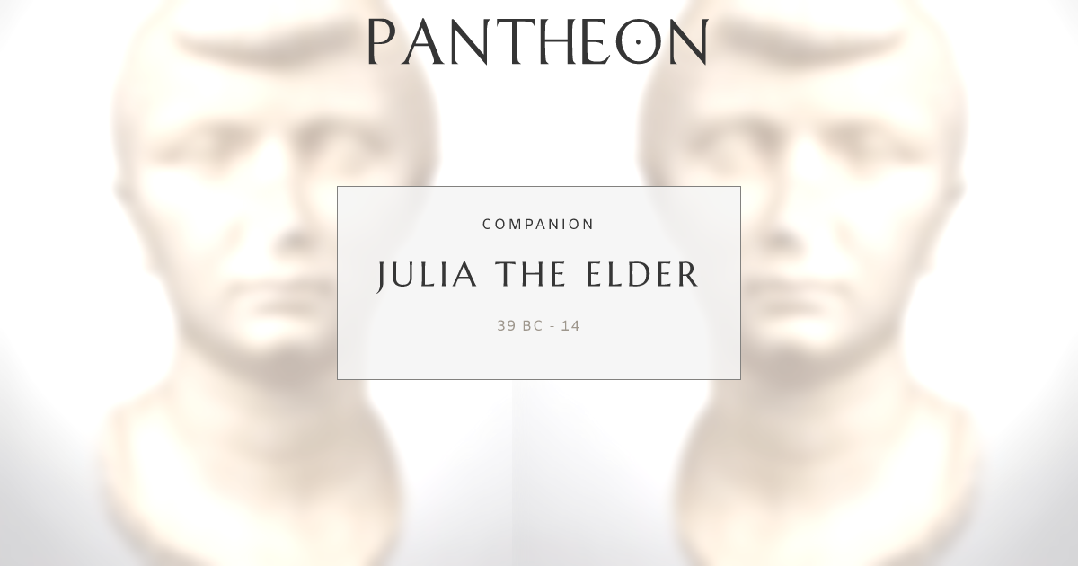 Julia the Elder Biography | Pantheon