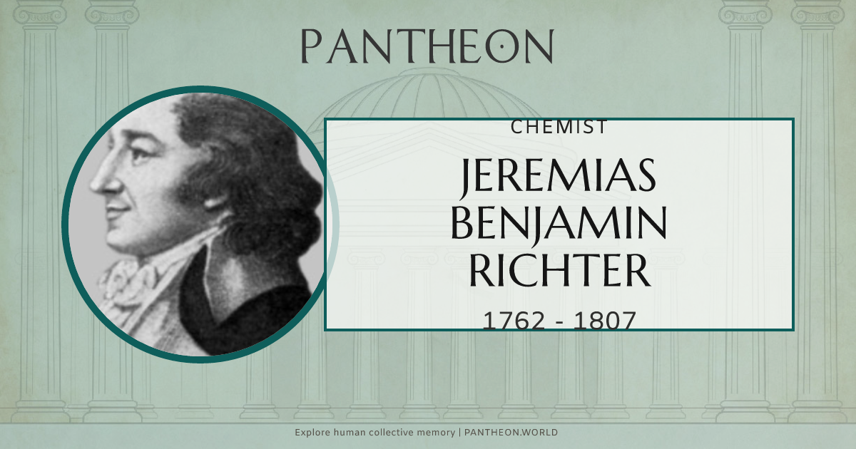 Jeremias Benjamin Richter Biography | Pantheon