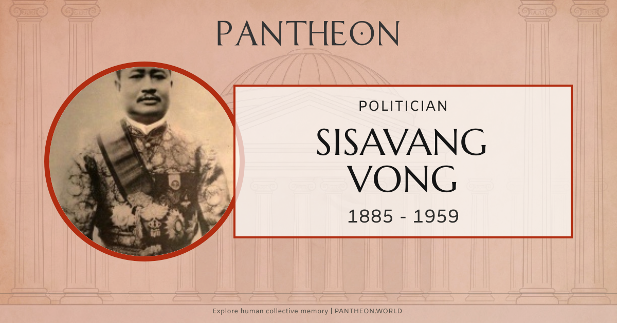 Sisavang Vong Biography | Pantheon