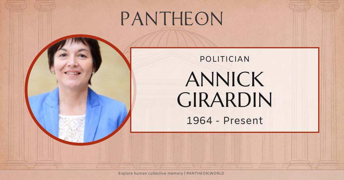 Annick Girardin Biography | Pantheon