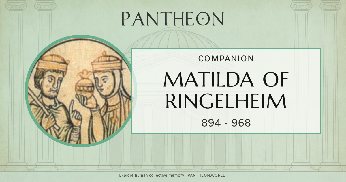 Matilda of Ringelheim Biography | Pantheon