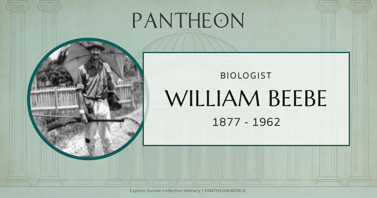 William Beebe Biography | Pantheon