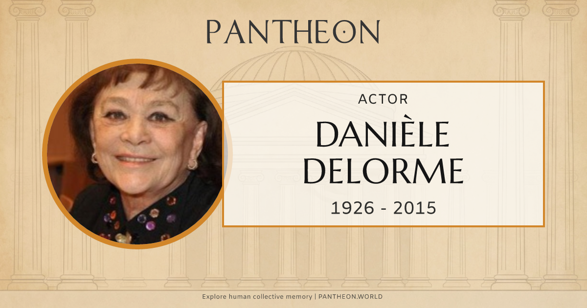 Danièle Delorme Biography | Pantheon