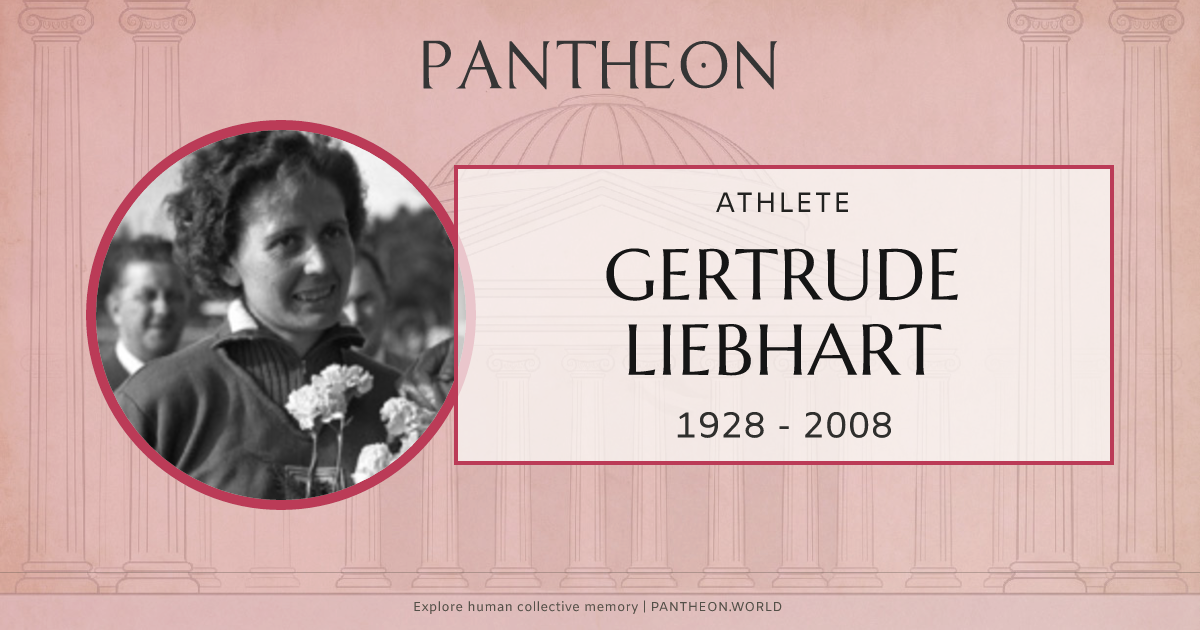 Gertrude Liebhart Biography | Pantheon