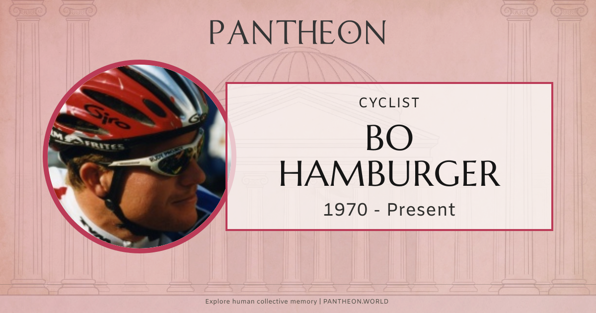 Bo Hamburger Biography | Pantheon