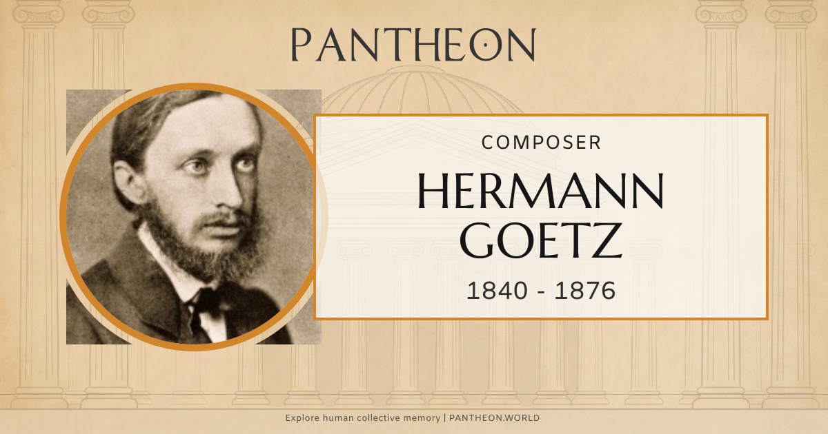 Hermann Goetz Biography | Pantheon
