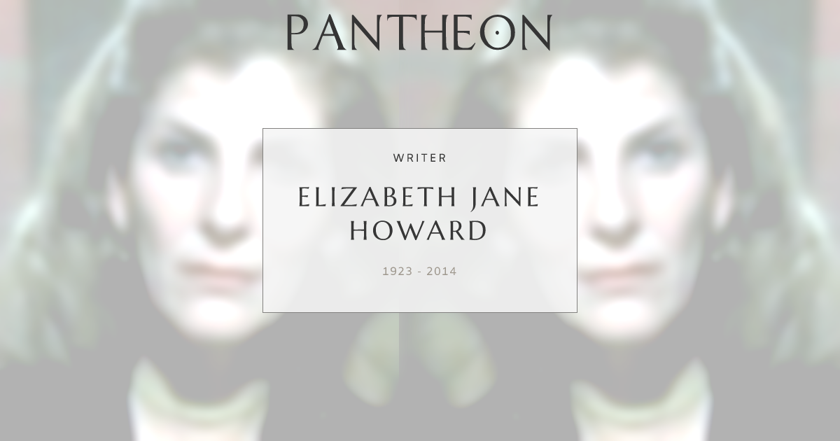 Elizabeth Jane Howard Biography | Pantheon