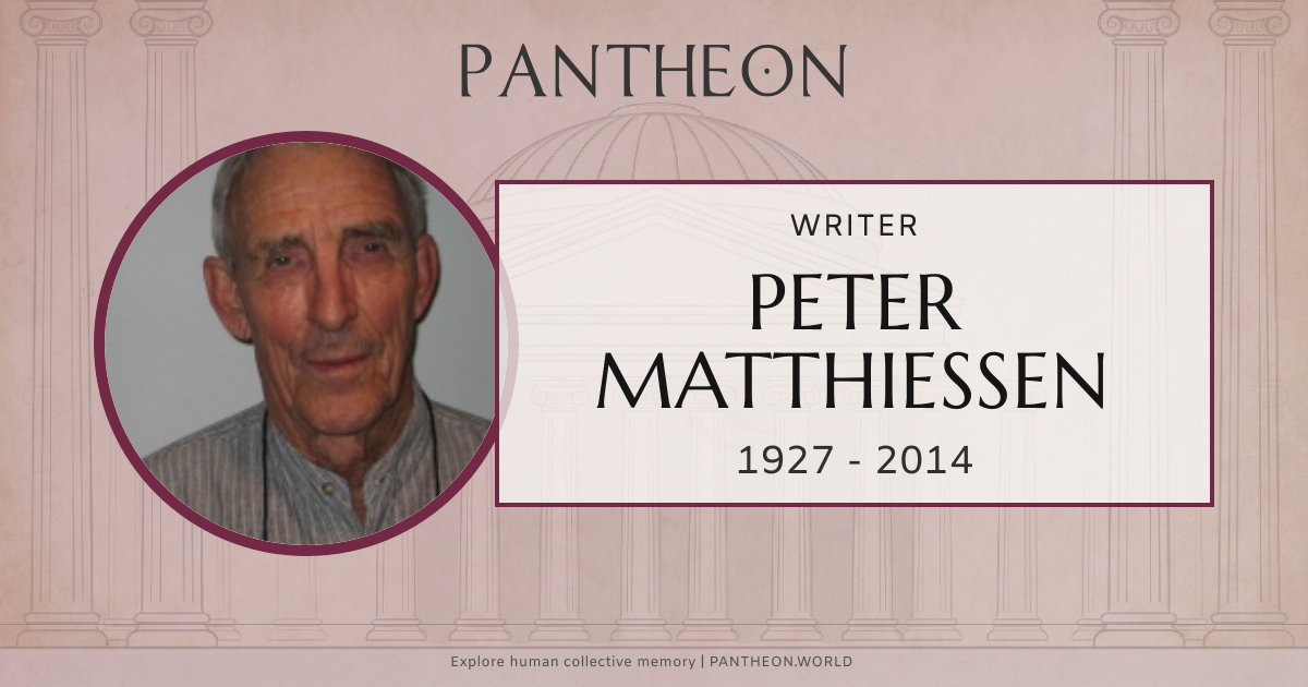 Peter Matthiessen Biography | Pantheon