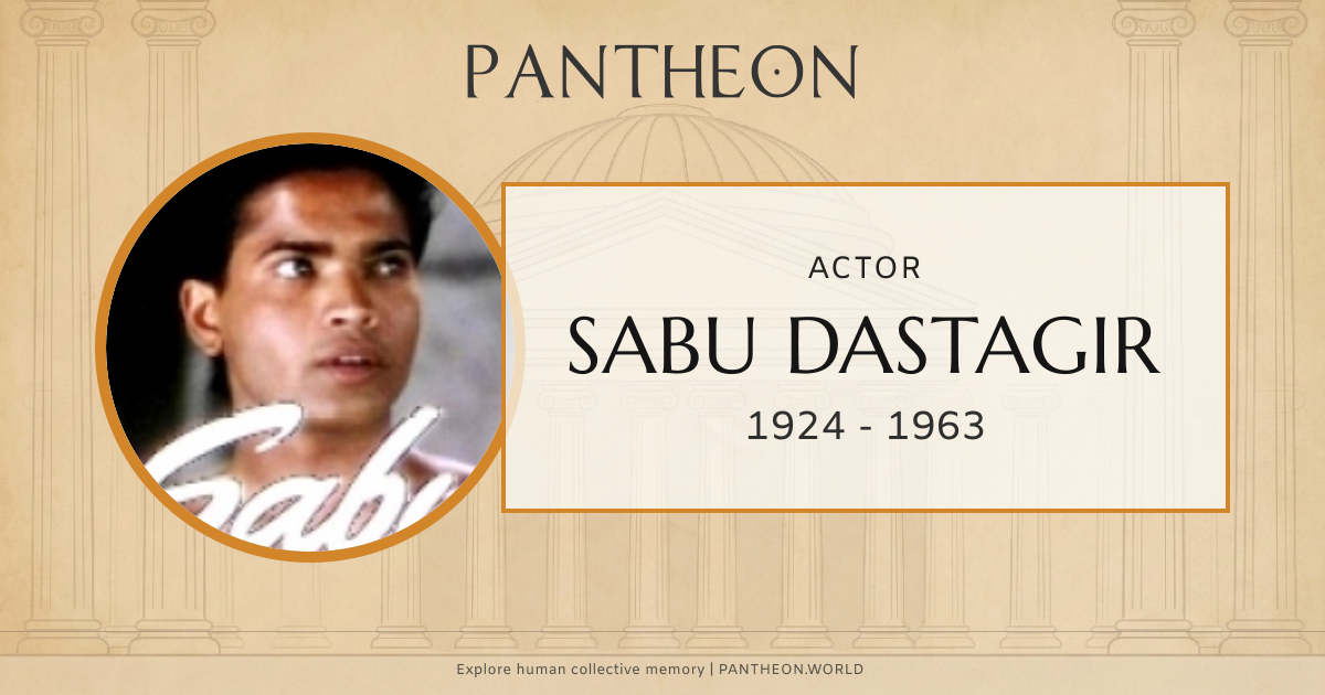 Sabu Dastagir Biography | Pantheon
