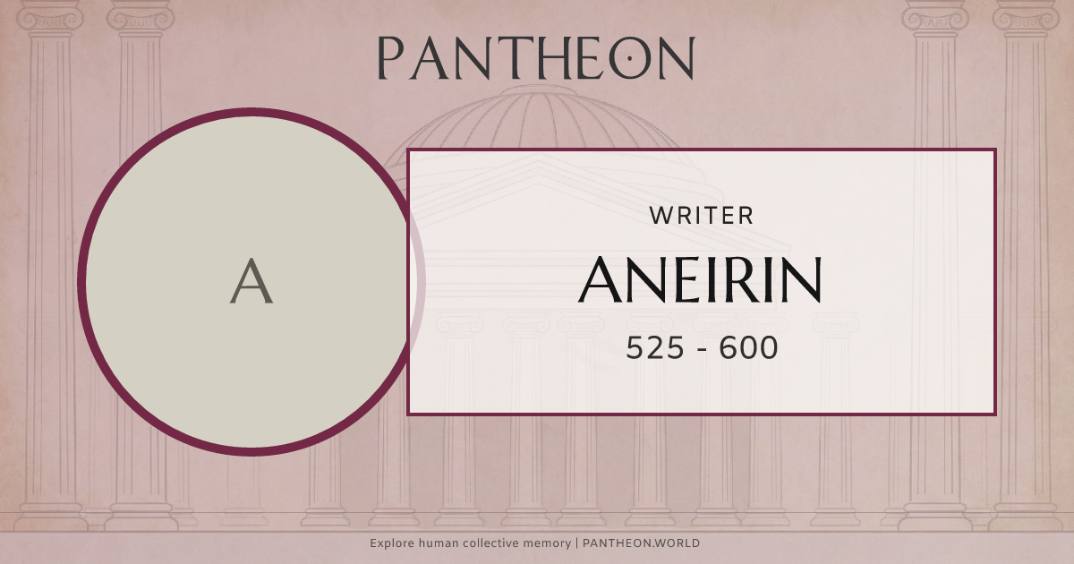 Aneirin Biography | Pantheon