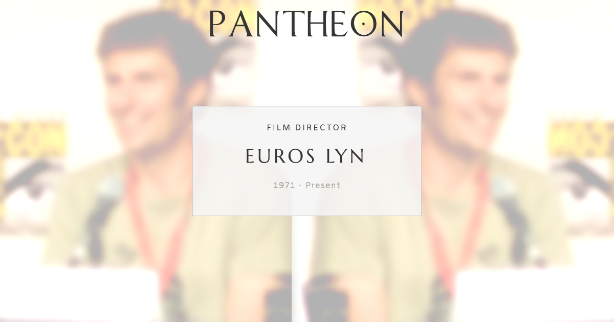 Euros Lyn Biography | Pantheon