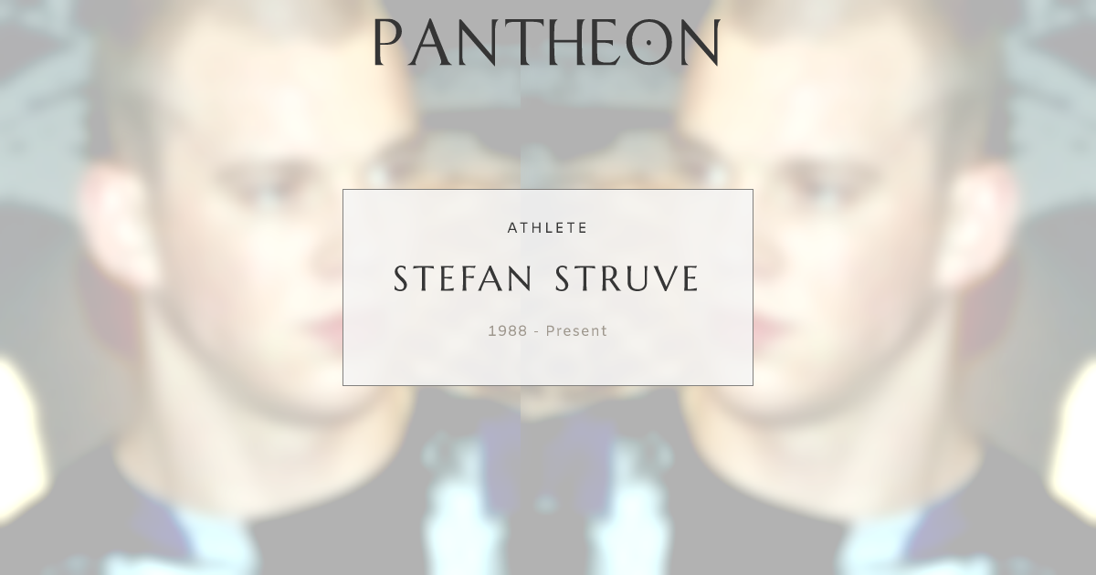 Stefan Struve Biography | Pantheon