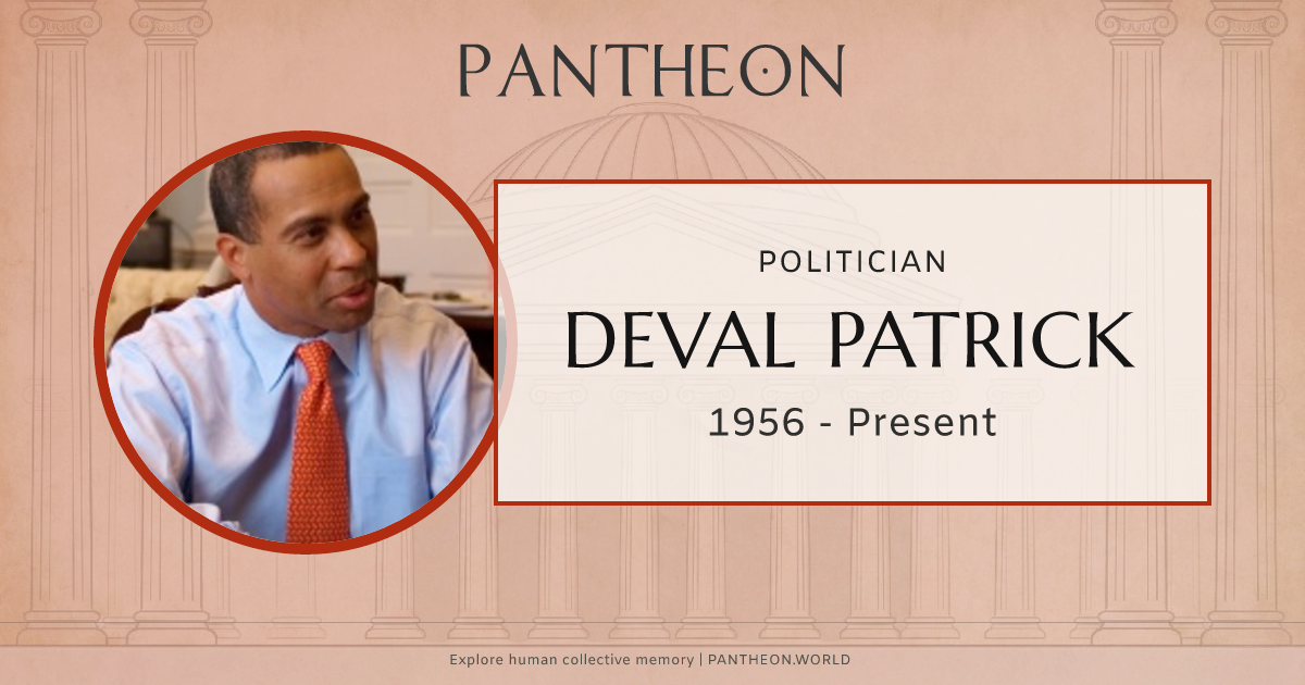Deval Patrick Biography | Pantheon