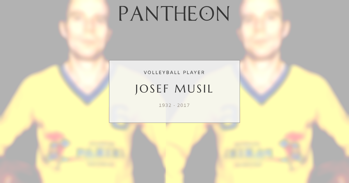 Josef Musil Biography | Pantheon