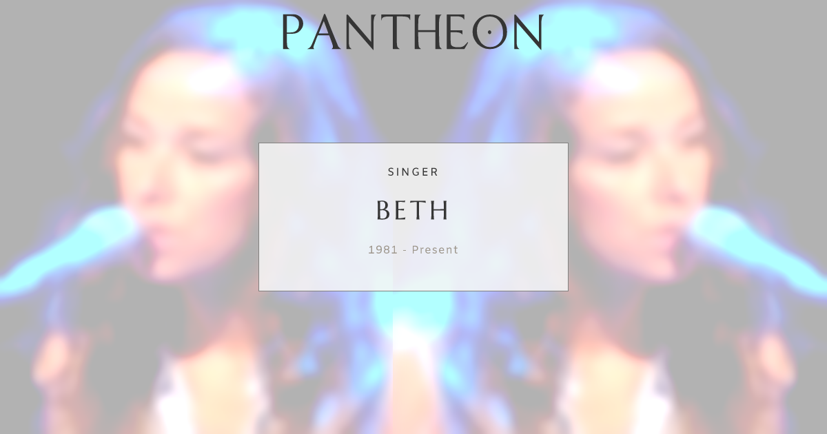 Beth Biography | Pantheon