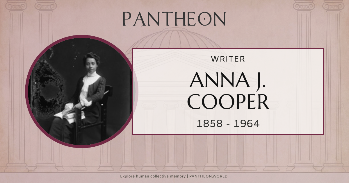 Anna J. Cooper Biography | Pantheon