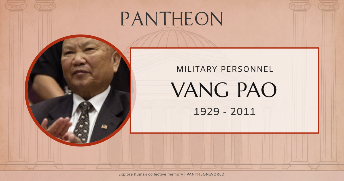 Vang Pao Biography | Pantheon
