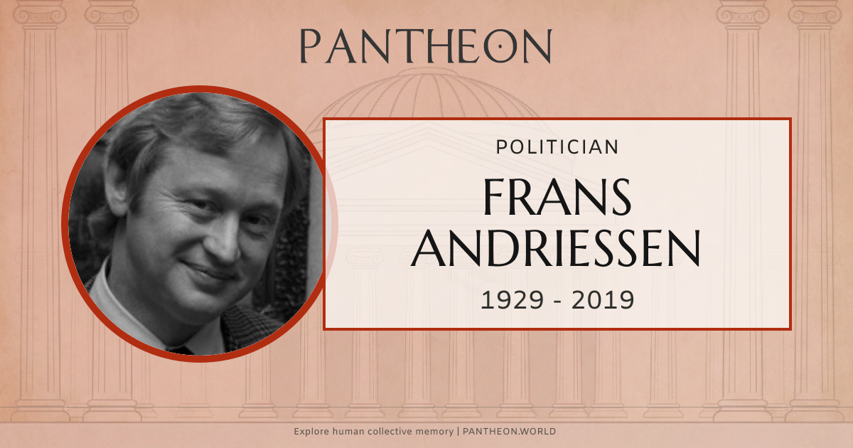 Frans Andriessen Biography | Pantheon