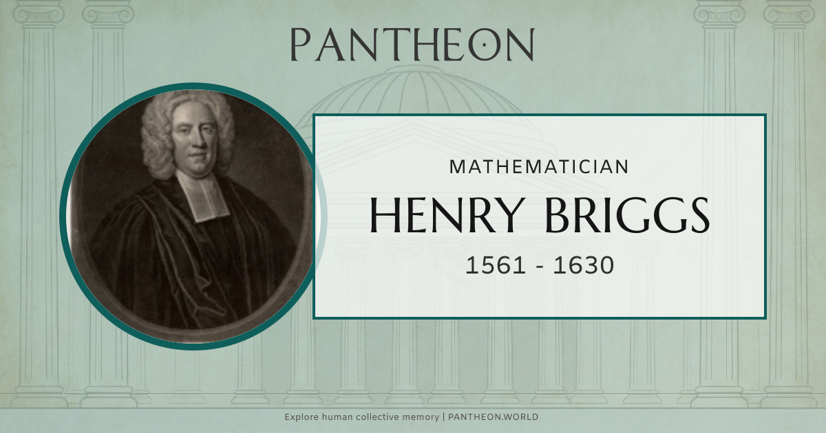 Henry Briggs Biography | Pantheon