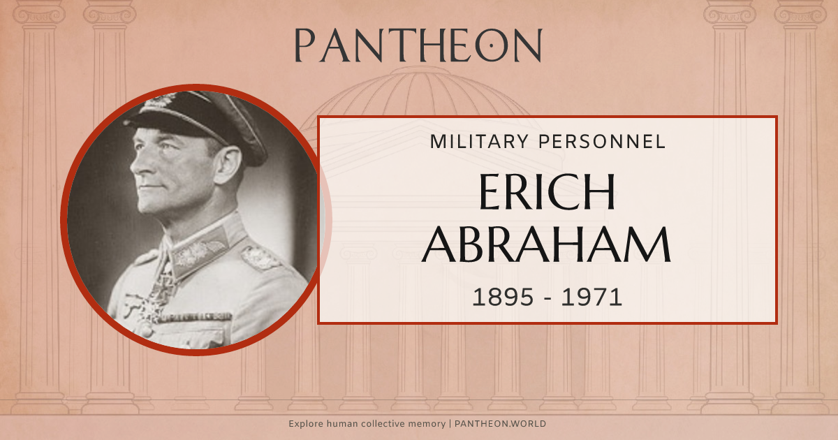 Erich Abraham Biography | Pantheon
