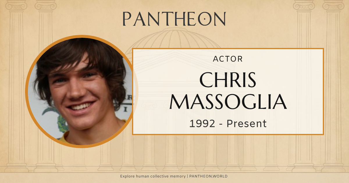 Chris Massoglia Biography | Pantheon