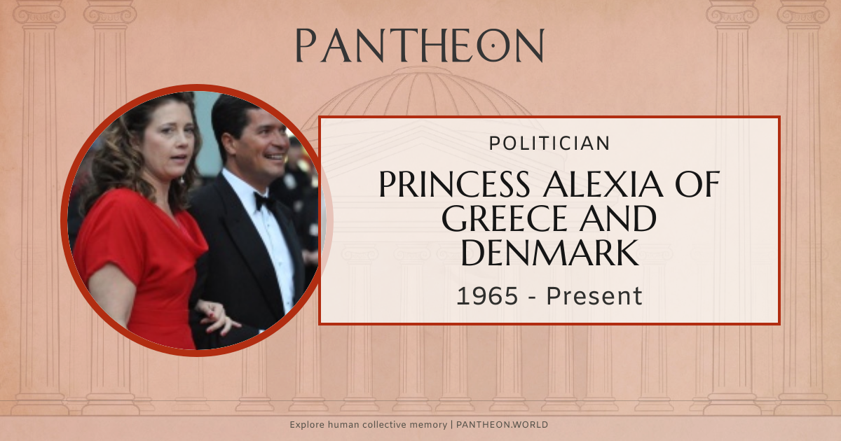 Princess Alexia of Greece and Denmark Biography | Pantheon