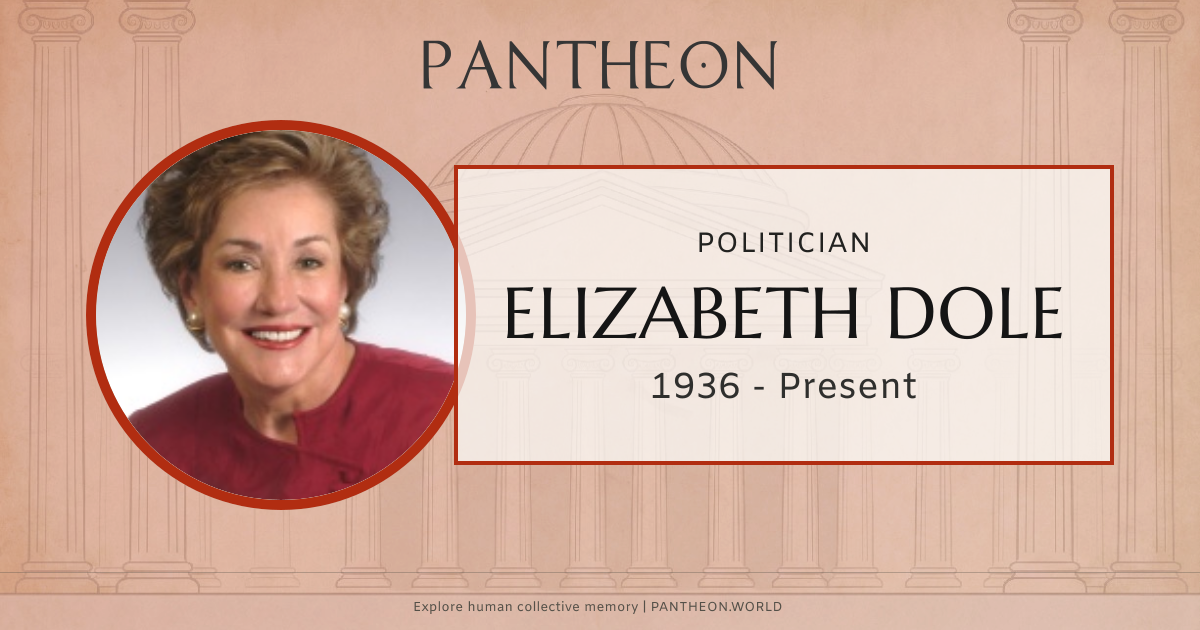Elizabeth Dole Biography | Pantheon