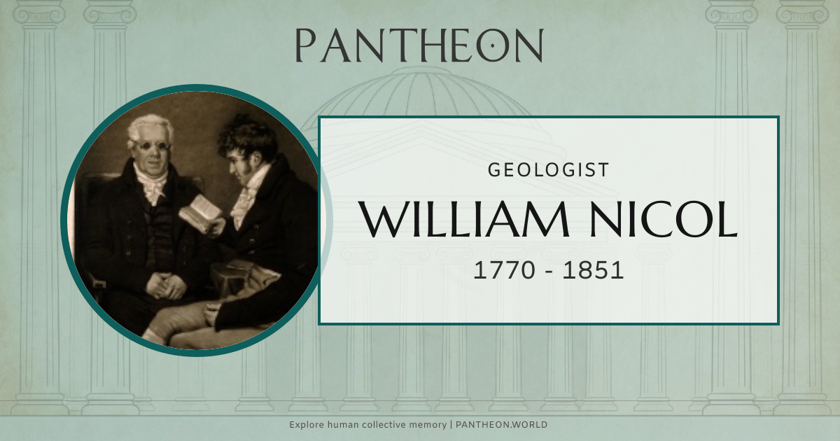 William Nicol Biography | Pantheon