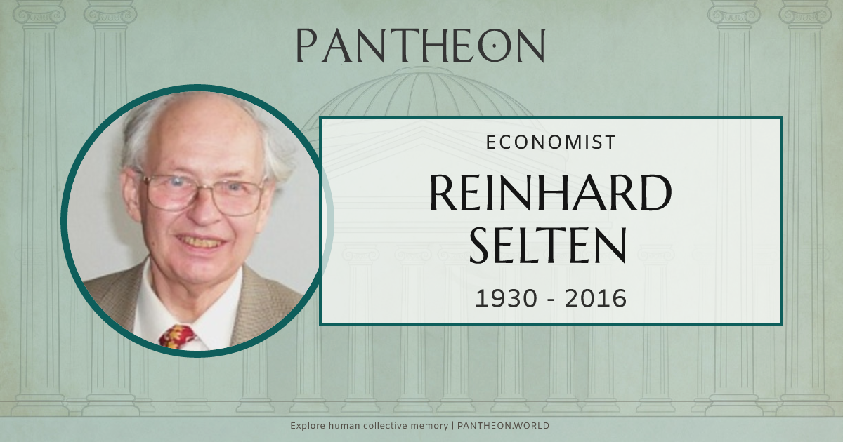 Reinhard Selten Biography | Pantheon