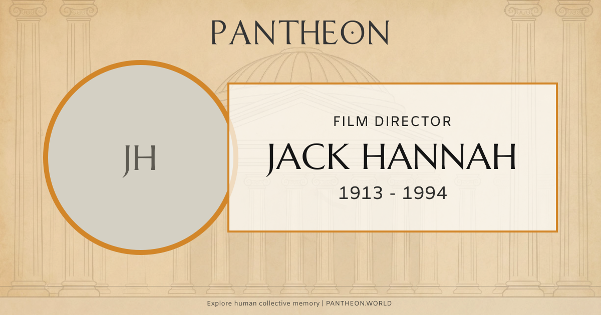 Jack Hannah Biography | Pantheon