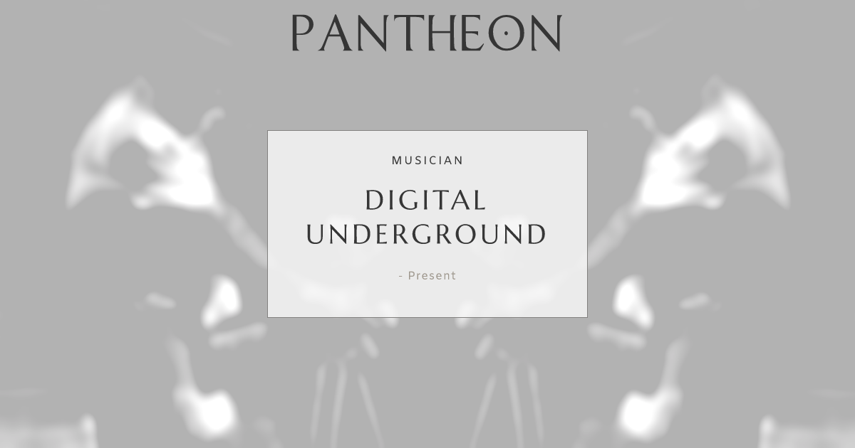 Digital Underground Biography | Pantheon