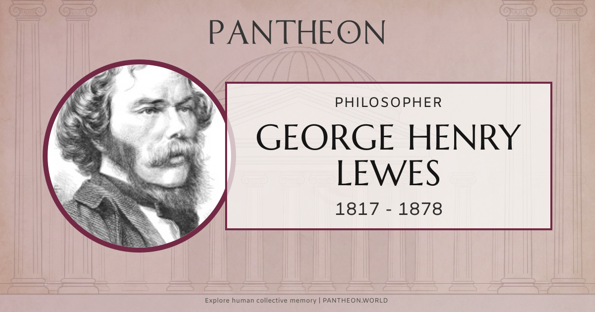 George Henry Lewes Biography | Pantheon
