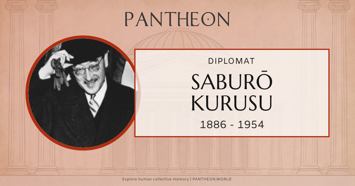 Saburō Kurusu Biography | Pantheon