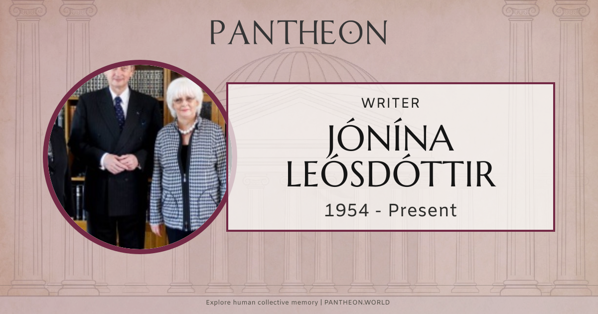 Jónína Leósdóttir Biography | Pantheon