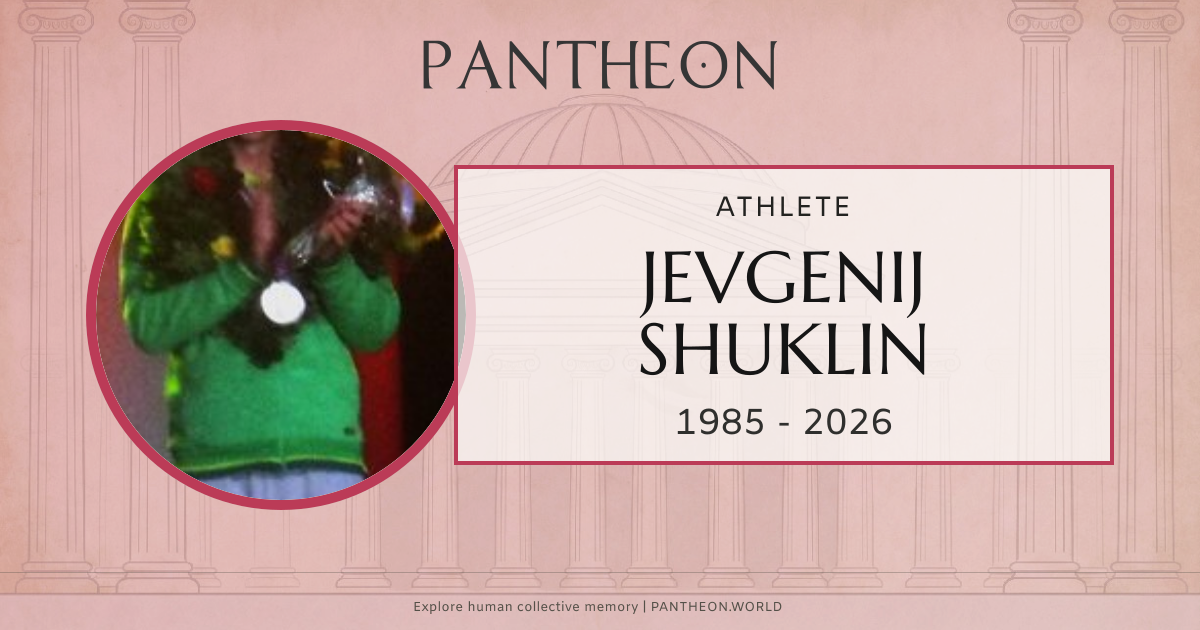 Jevgenij Shuklin Biography | Pantheon