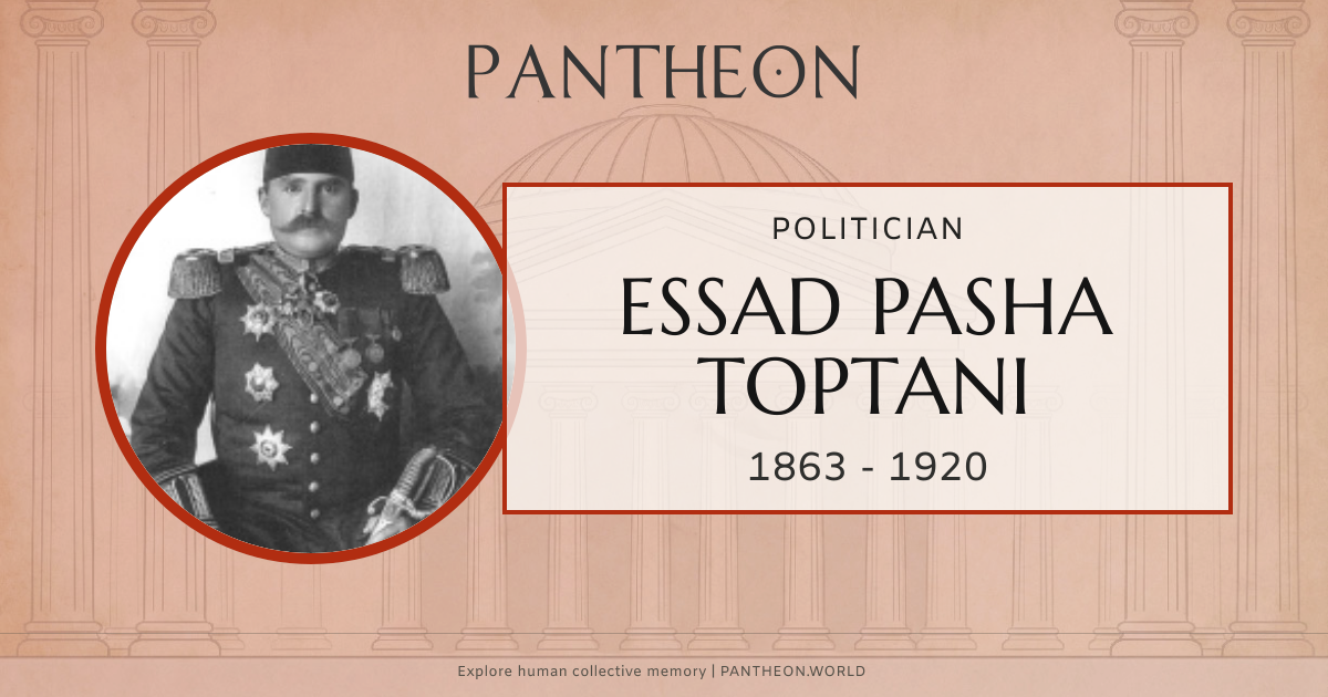 Essad Pasha Toptani Biography | Pantheon