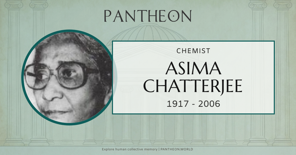Asima Chatterjee Biography | Pantheon