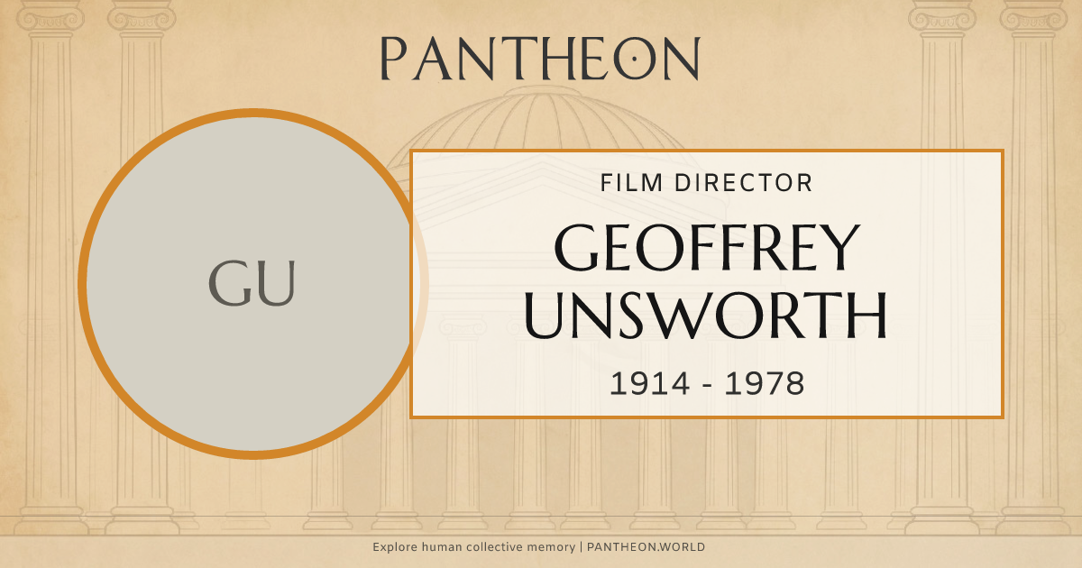 Geoffrey Unsworth Biography | Pantheon