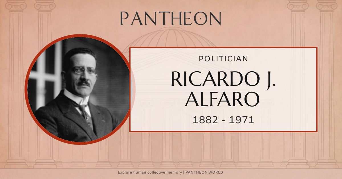 Ricardo J. Alfaro Biography | Pantheon